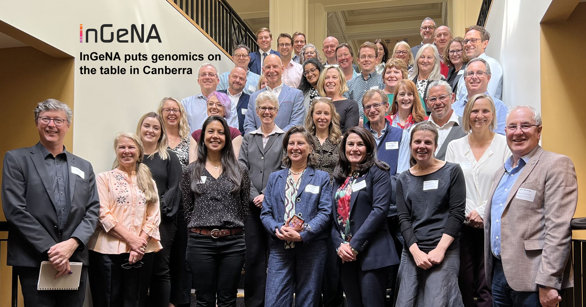 InGeNA puts genomics on the table in Canberra - InGeNA