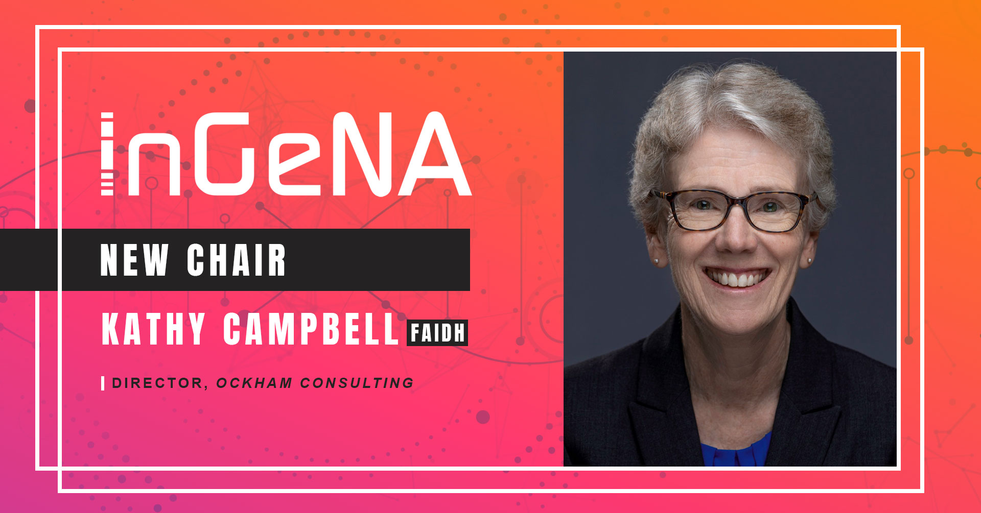 Welcome to our new Chair - InGeNA